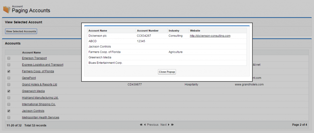 How To Retain And Display The Checkbox Selection In Visualforce Paging Biswajeet Samals Blog 8103