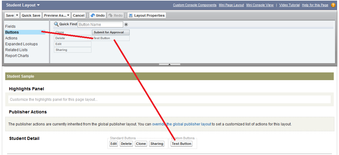 Add Custom Button To A Salesforce Standard Page Biswajeet Samal S Blog