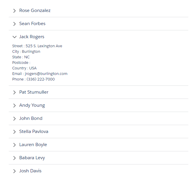 Salesforce Lightning Accordion Biswajeet Samals Blog