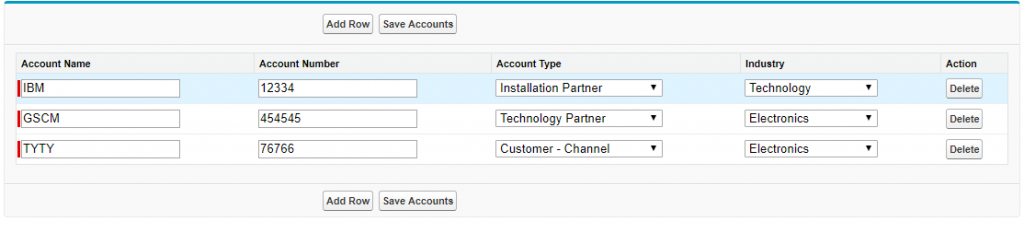 Dynamically Add Delete Rows In Pageblocktable Visualforce Page Biswajeet Samals Blog