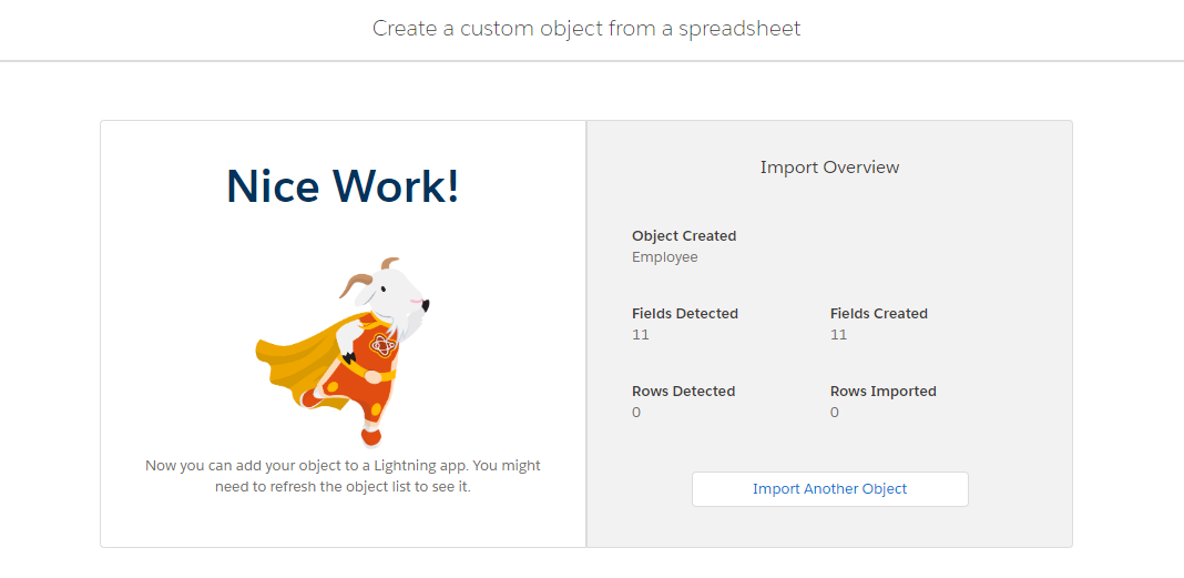 Create Custom Object From Spreadsheet In Salesforce – Biswajeet Samal's ... Create Custom Object From Spreadsheet In Salesforce – Biswajeet Samal's ...