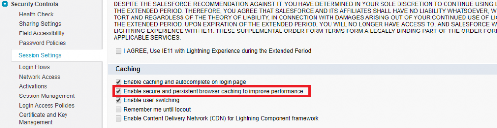 Disable Caching Setting During Lightning Component Development Biswajeet Samals Blog